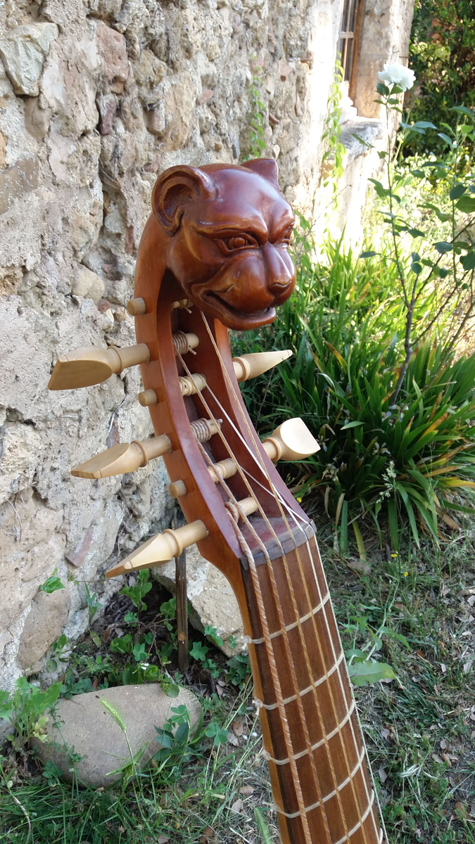 Renaissance Bass Viol Raffaello – Marco Salerno Luthier