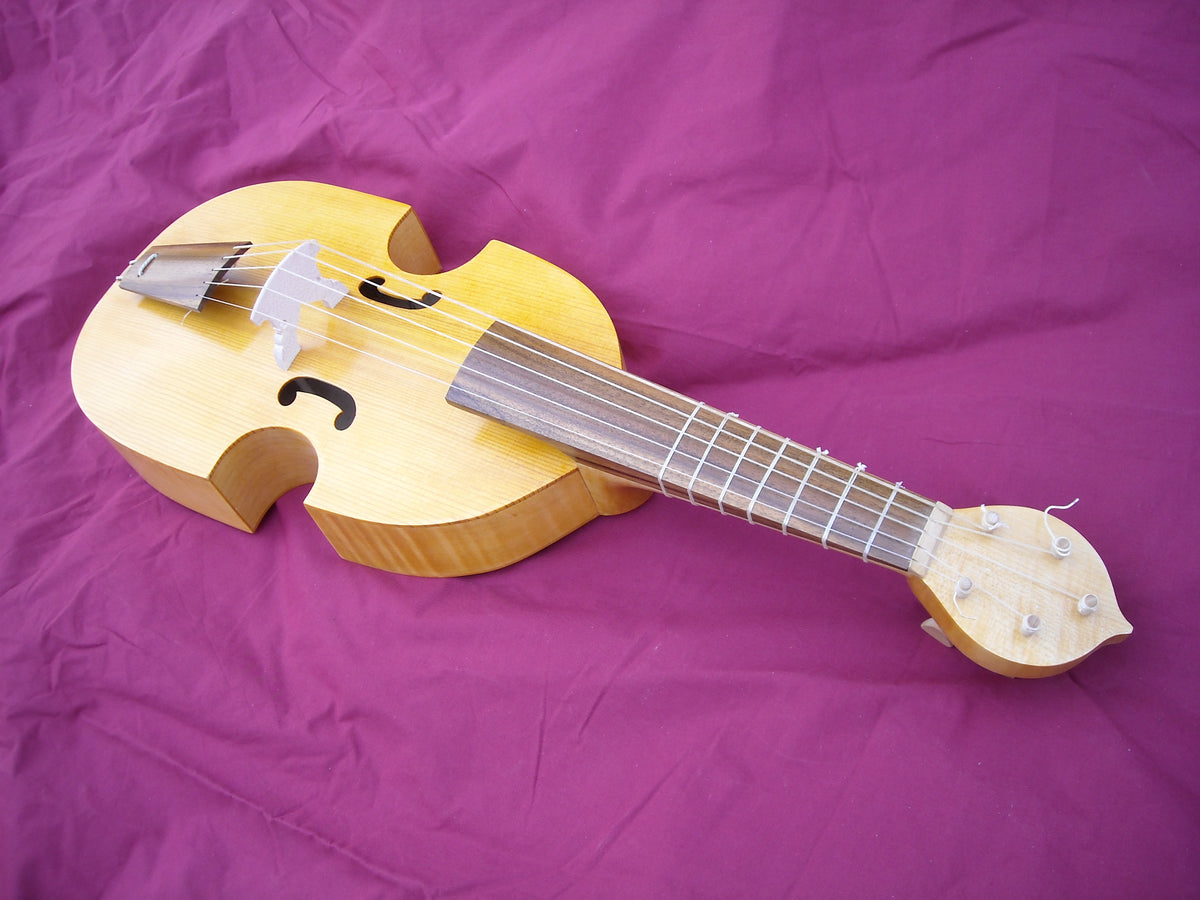 Renaissance Treble Viol Montoli— for Beginners – Marco Salerno Luthier