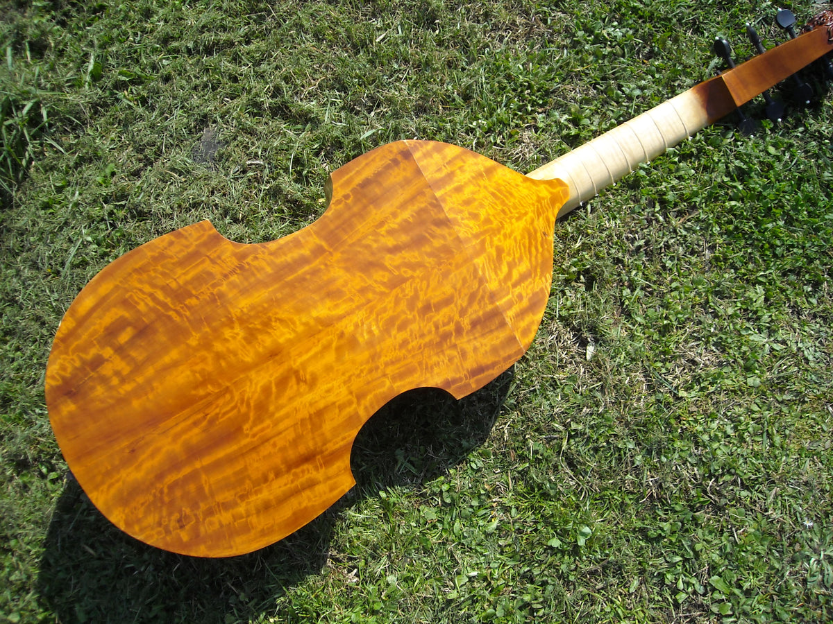 Baroque Bass Viol Collichon – Marco Salerno Luthier